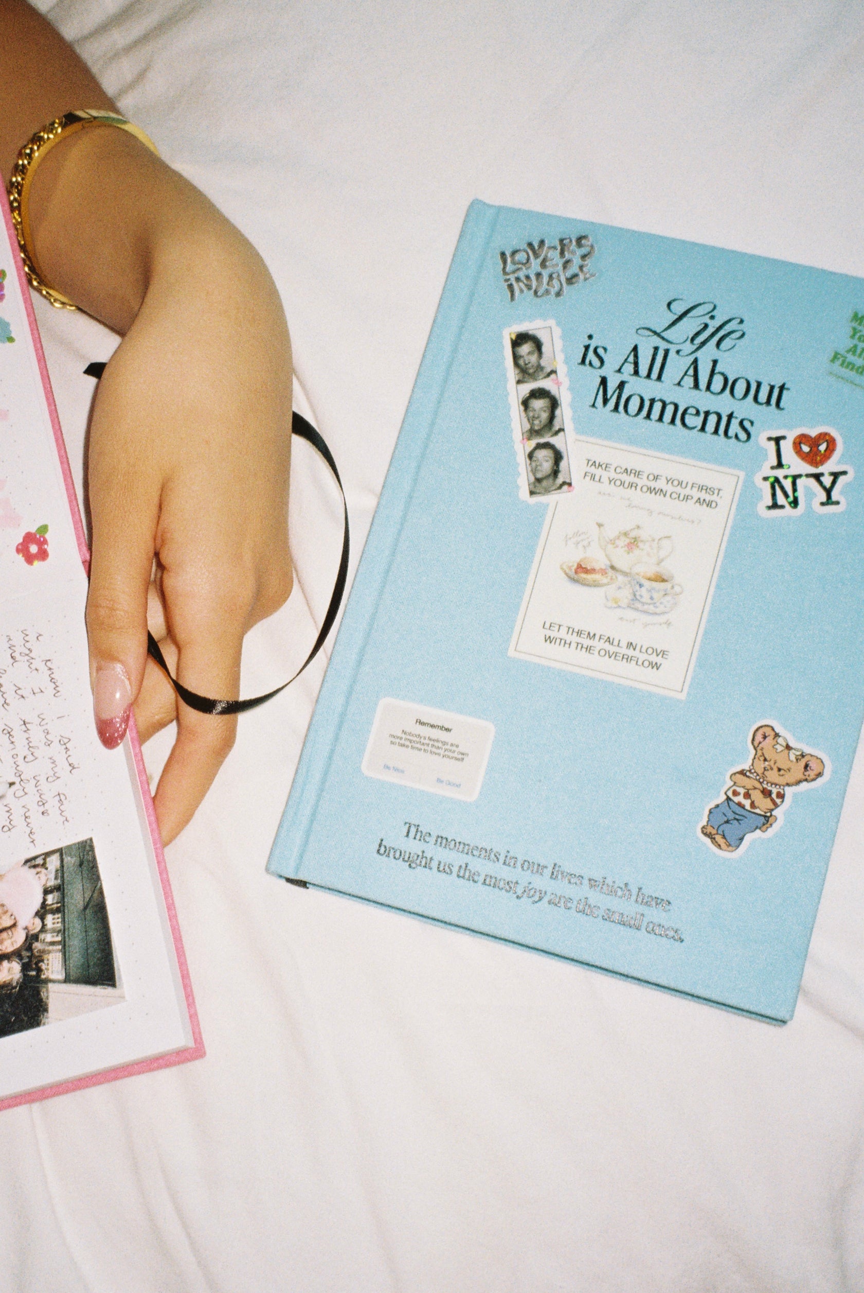 Life is All About Moments Journal – Lovers in Lace